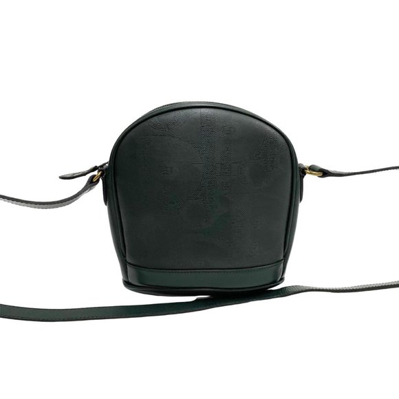 Dior | Bags | Christian Dior Logo Pattern Leather Mini Shoulder Bag ...